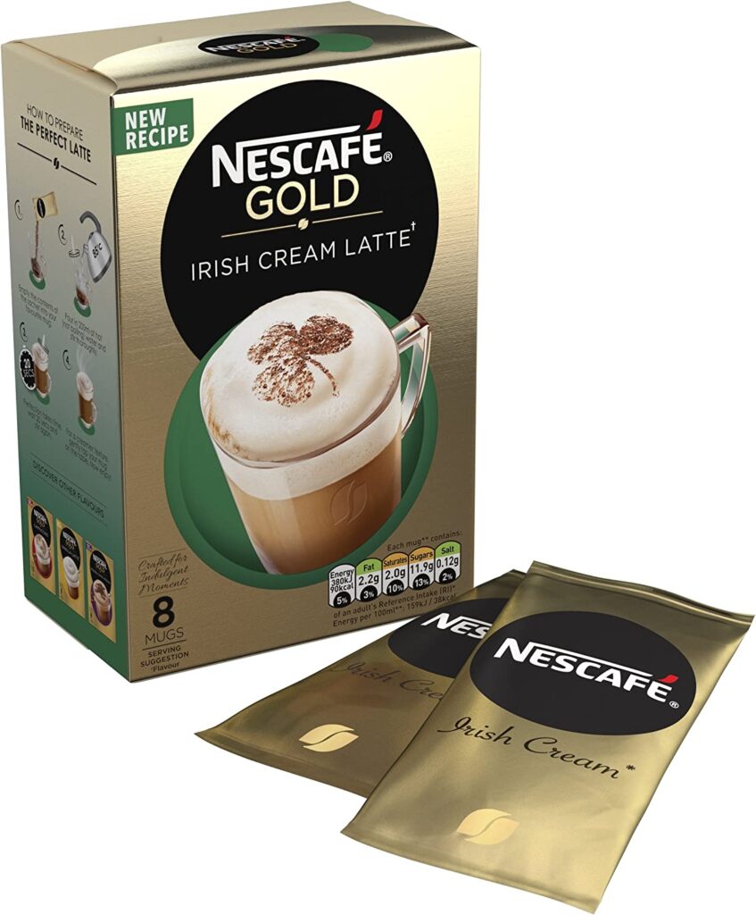 Nescafe Irish Cream (8 Sachet) (Per Box) (8x176g) – The Bounty Shop